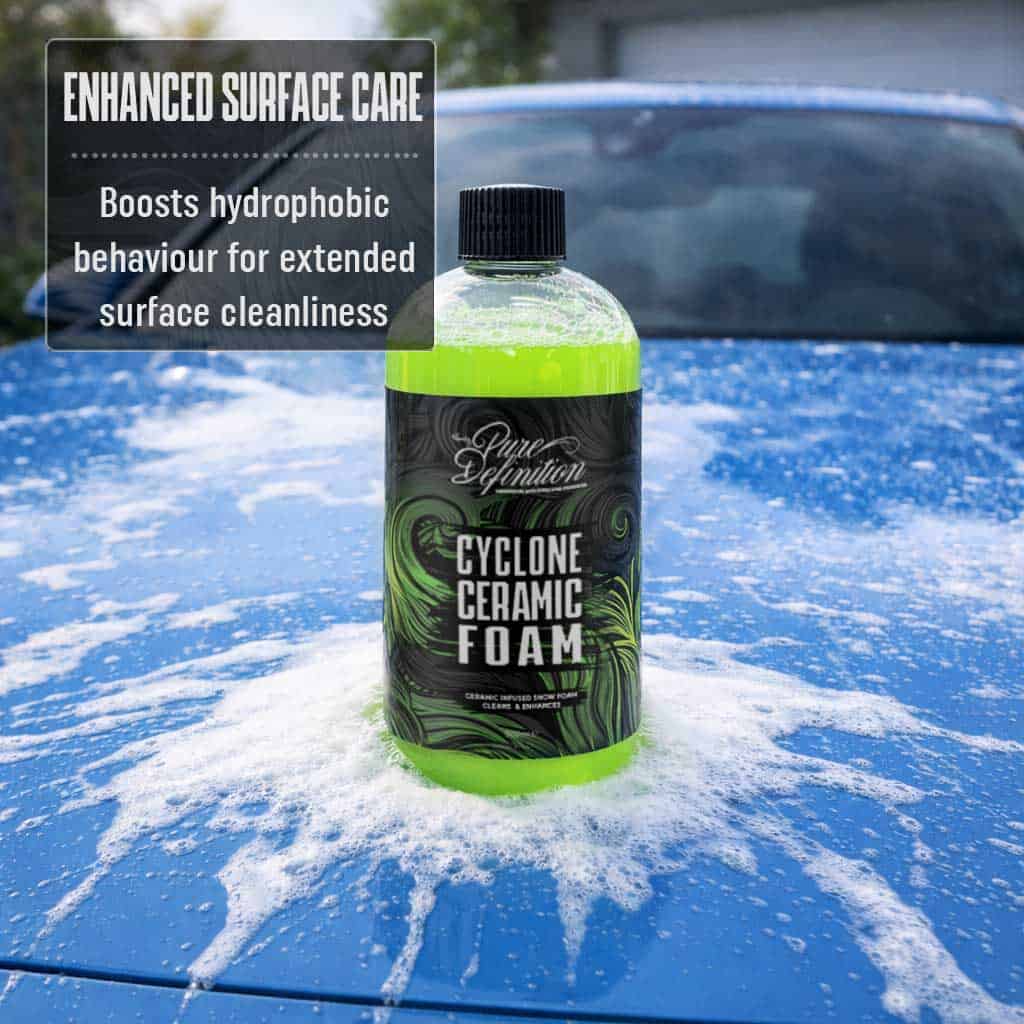 Cyclone Ceramic Foam | SiO₂ Gloss Wash Boost & Paint Protection