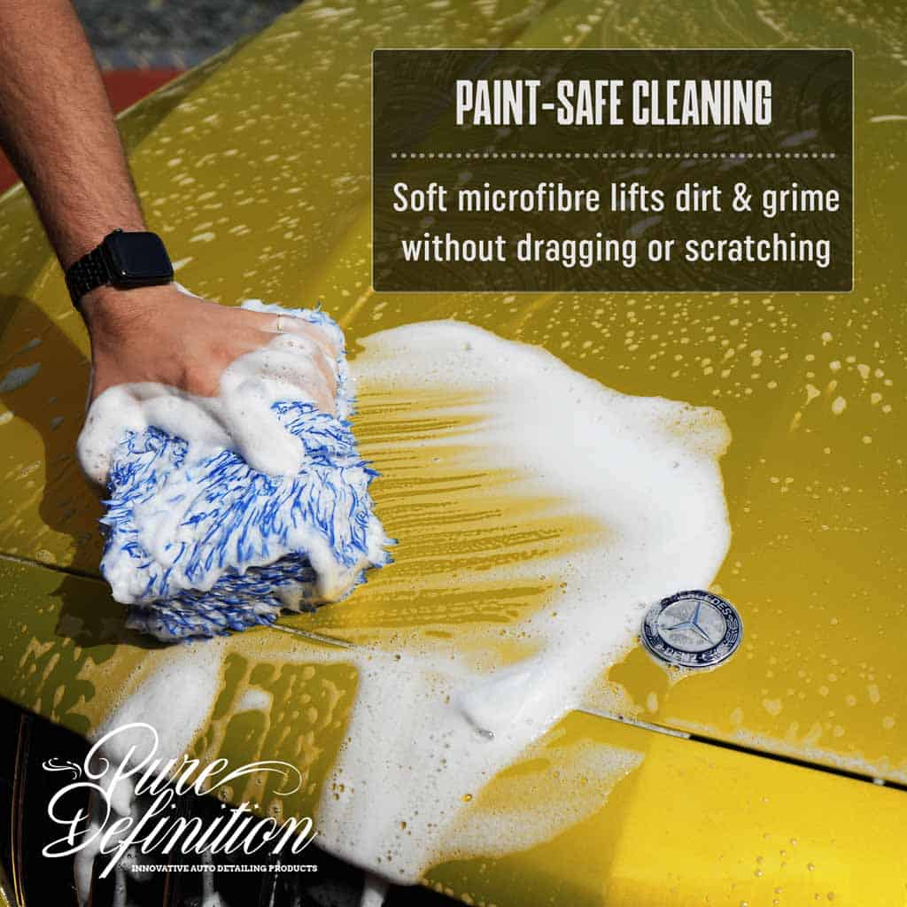 Microfibre Wash Pad | Safe Scratch Free Car Washing & Cleaning