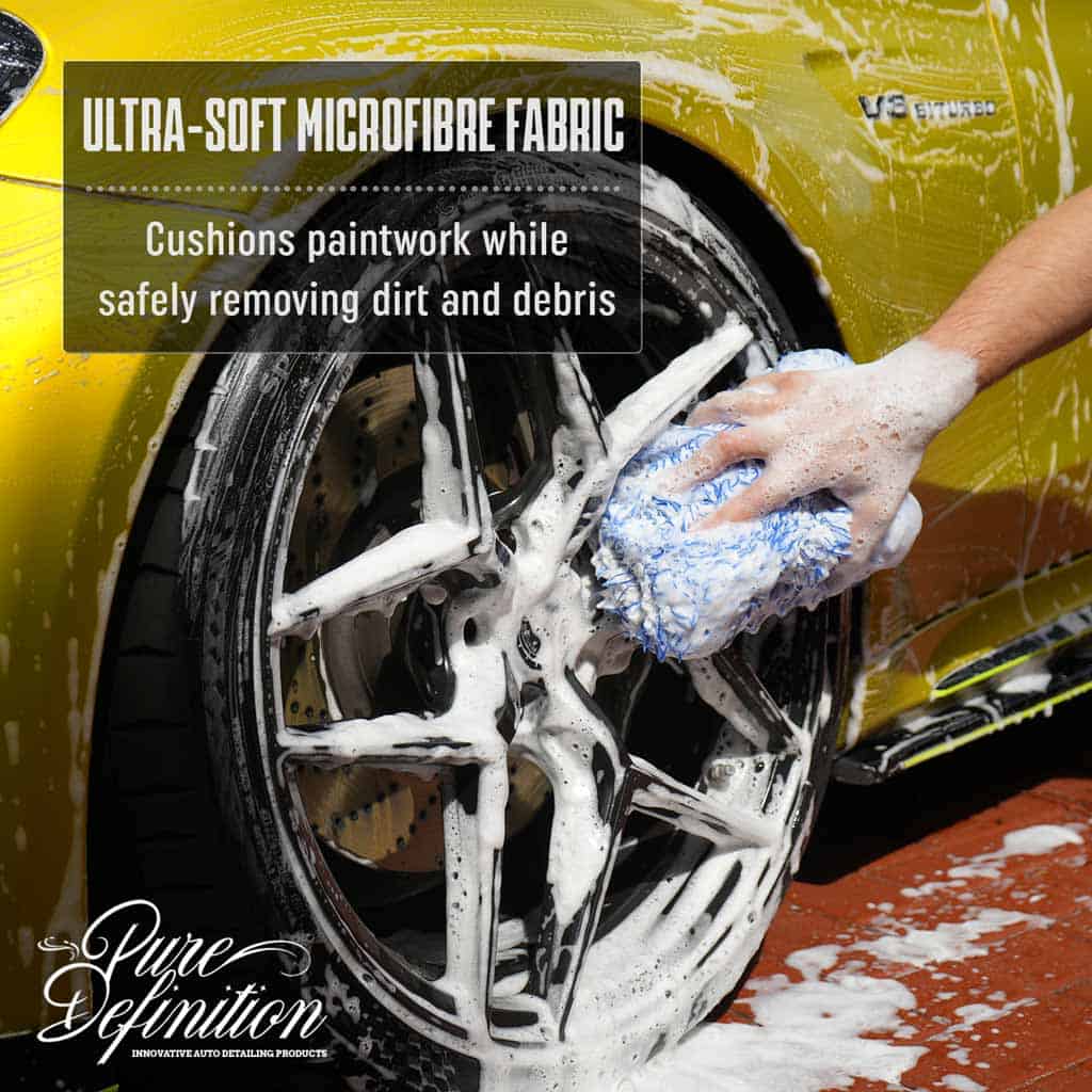 Microfibre Wash Pad | Safe Scratch Free Car Washing & Cleaning