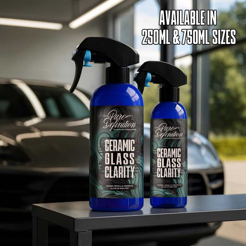 Ceramic Glass | Hydrophobic Cleaner for Crystal Clear Visibility