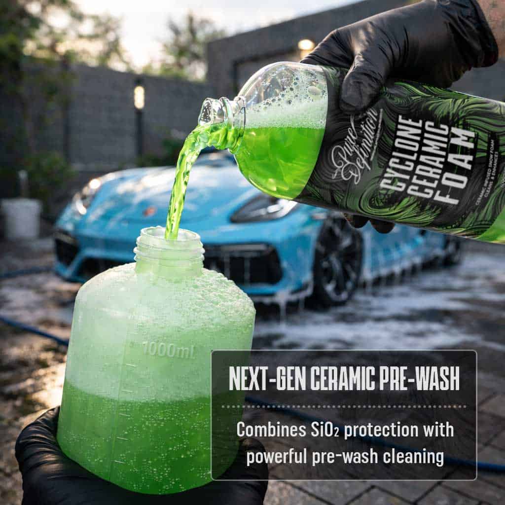 Cyclone Ceramic Foam | SiO₂ Gloss Wash Boost & Paint Protection